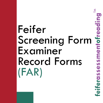 Feifer Assessment of Reading | FAR | Schoolhouse Educational Services
