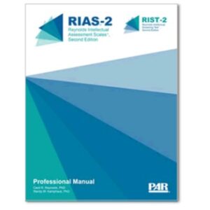 Reynolds Intellectual Assessment Scales, 2nd Ed - RIAS Kit